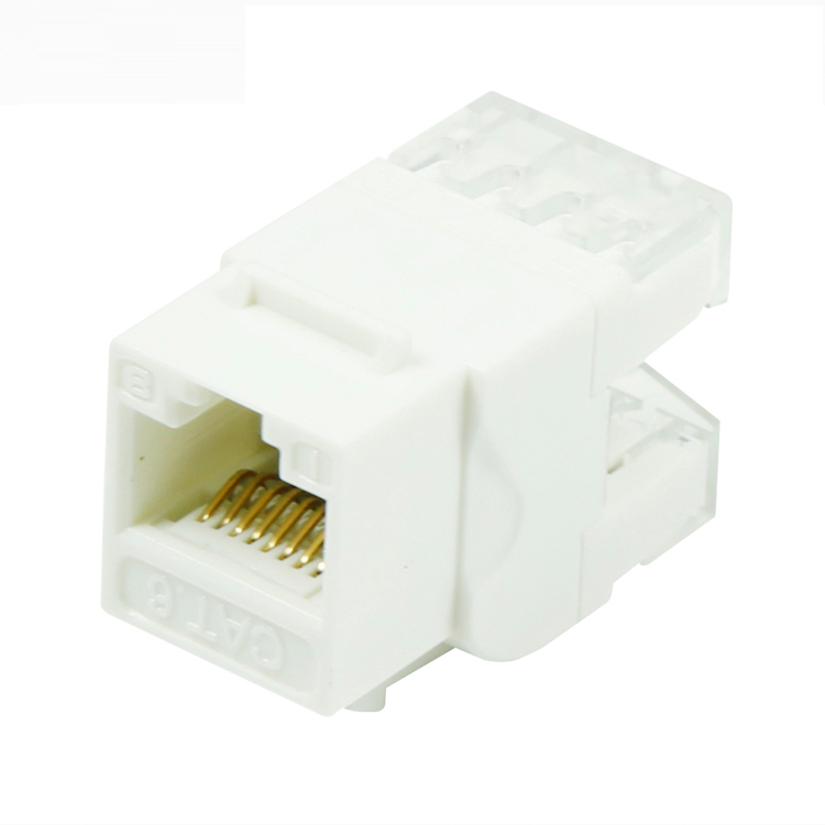 CAT6 RJ45 (8P8C) Unshielded Punch Down Keystone Jack Module | AZE